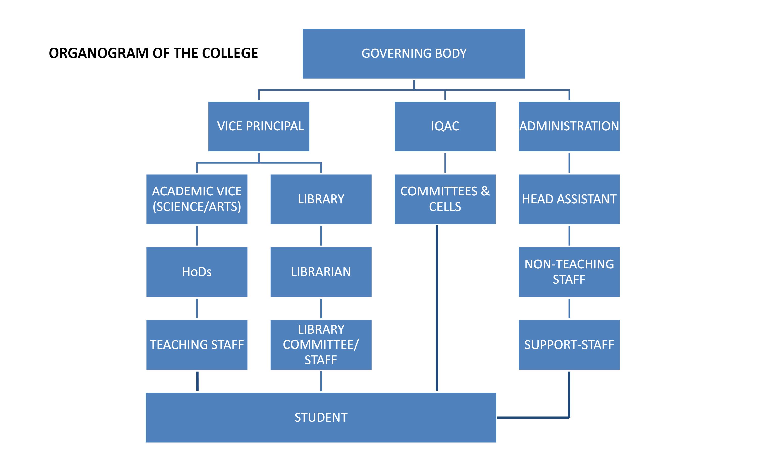 Nandanath Saikia College - Organisational Structure